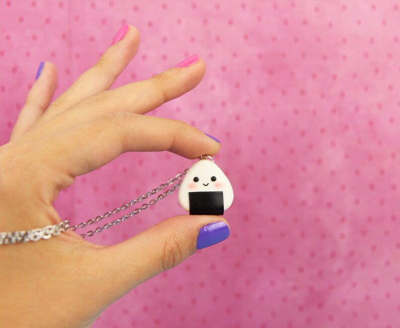 Onigiri Earrings Kawaii Rice Ball Jewelry Japan Lover Gift - Etsy