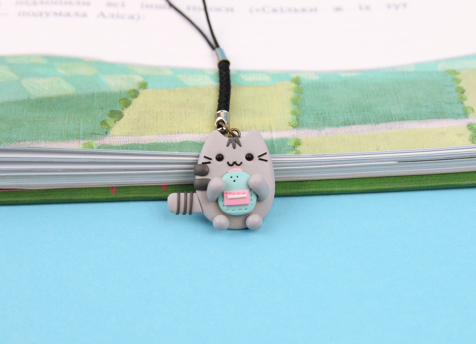 School Pusheen Keychain Funny Teacher Gift Back to School - Etsy