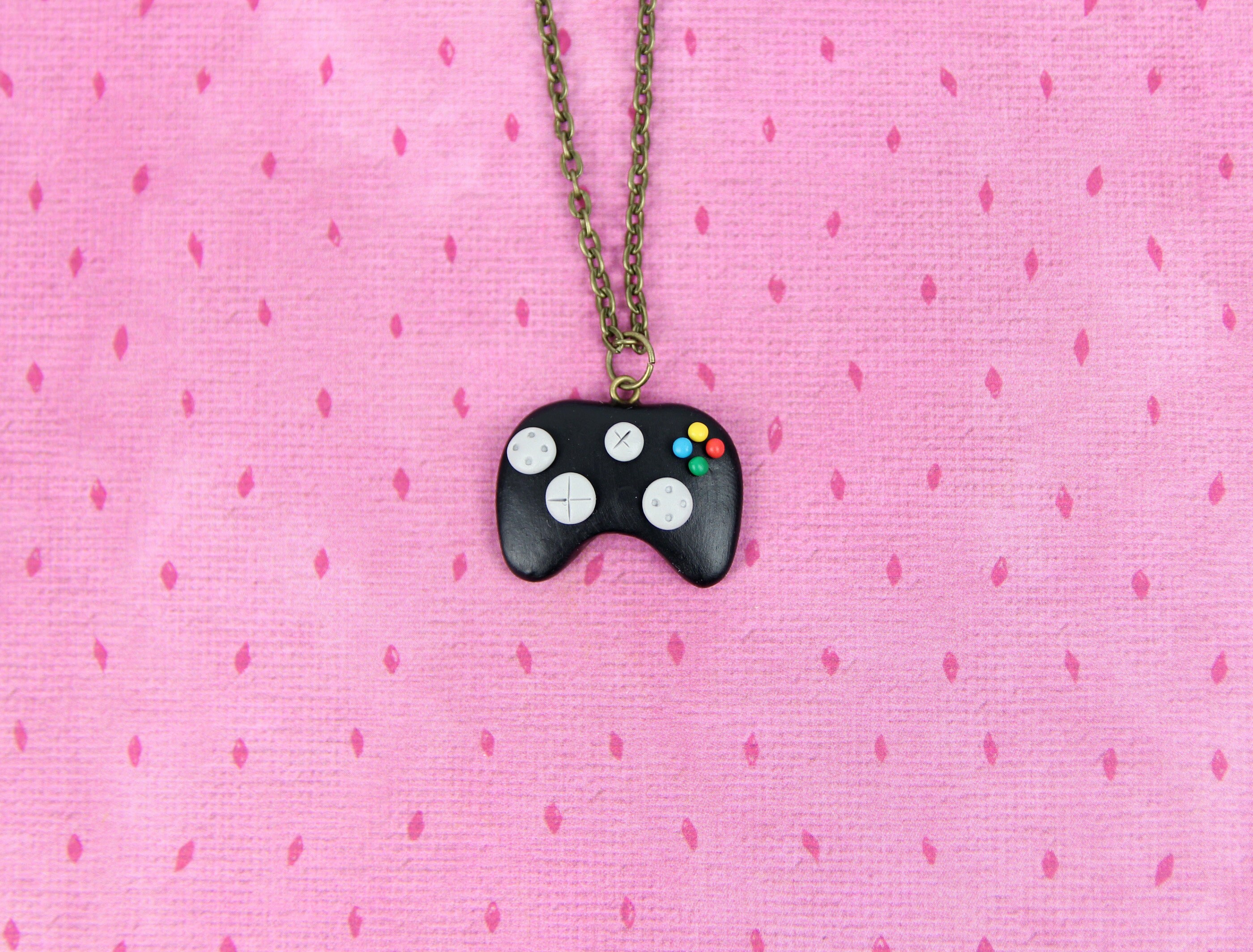 Game Controller Keychain Boyfriend Gift Gamepad Charm Gamer - Etsy