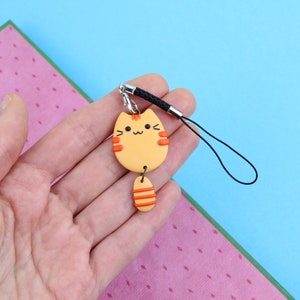 Ginger Cat Necklace, Kitten Lover Gift, Funny Pet Keychain - Etsy