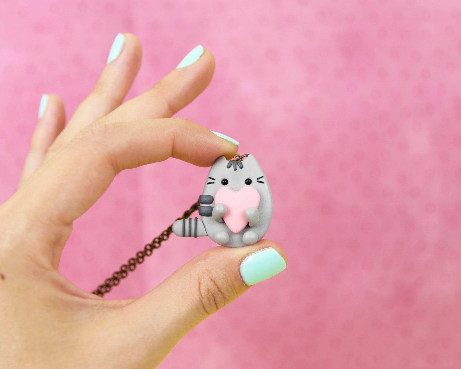 Lovely Pusheen Pin Romantic Gift for Her Pusheen Lover Gift | Etsy