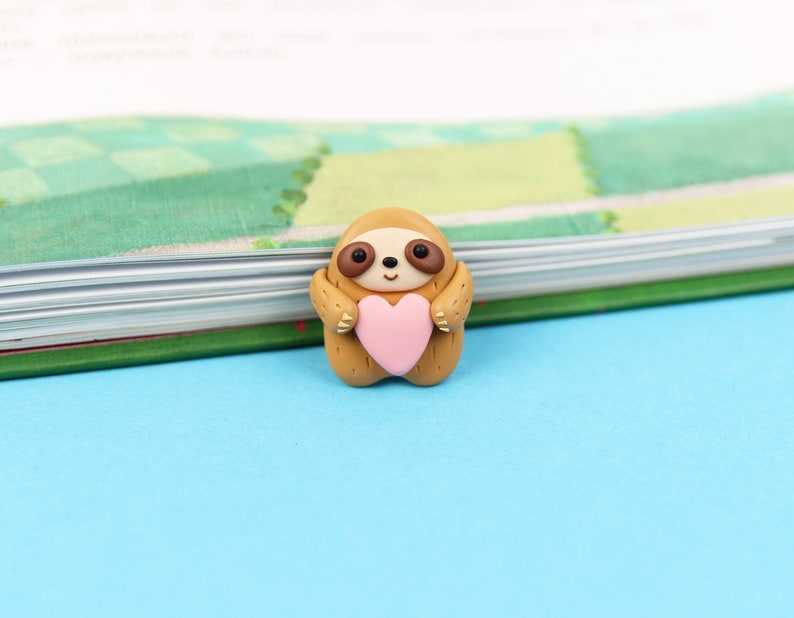 Cute Sloths Pin Valentines Day Gift Brown Throated Sloths - Etsy