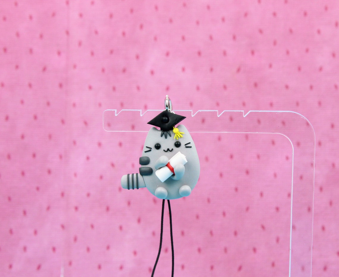 High School Graduation Gift Student Cat Necklace Congrats | Etsy