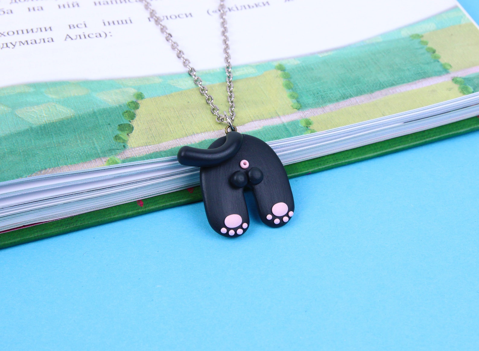 Cat Butt Earrings, Gag Gift for Cat Lovers, Black Kitty Butt Jewelry - Etsy