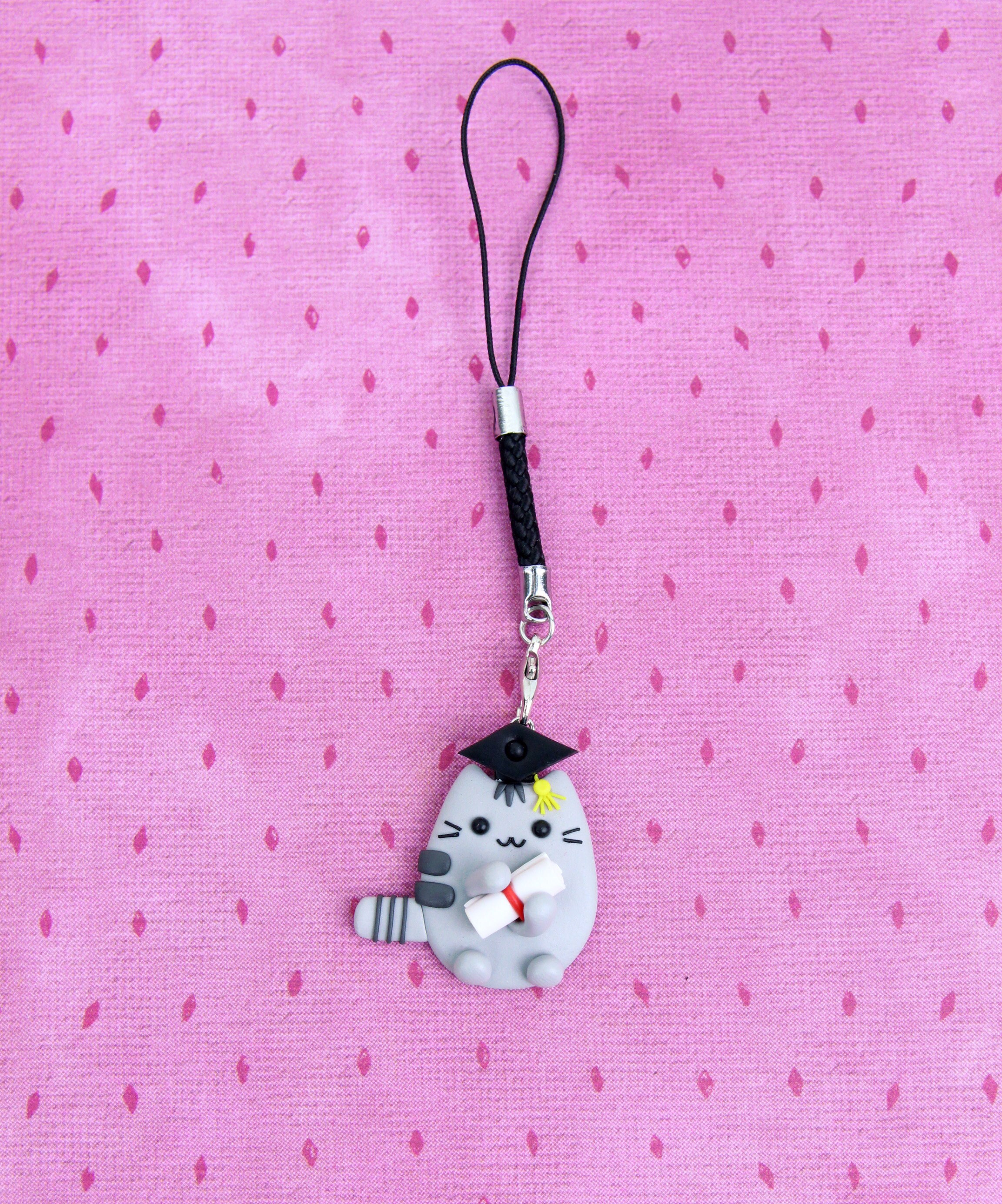 High School Graduation Gift, Student Cat Necklace, Congrats Grad ...