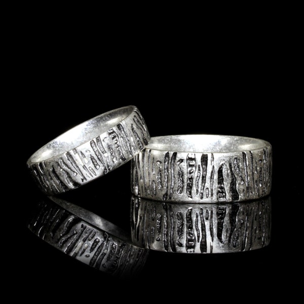 Wood Grain Ring - Etsy