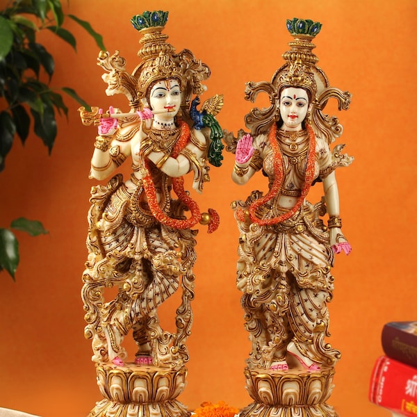 Buy Radha Krishna Idol Online In India - Etsy India