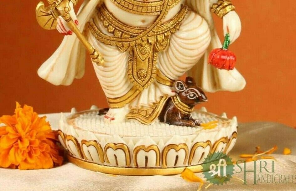 Standing Ganesh Statue Lord Ganesha Good Luck God Home | Etsy