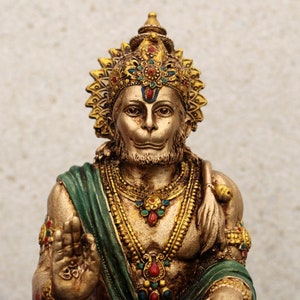 Hanuman Statue Hindu Monkey God of Devotion, Celibacy, Lord Hanuman ...