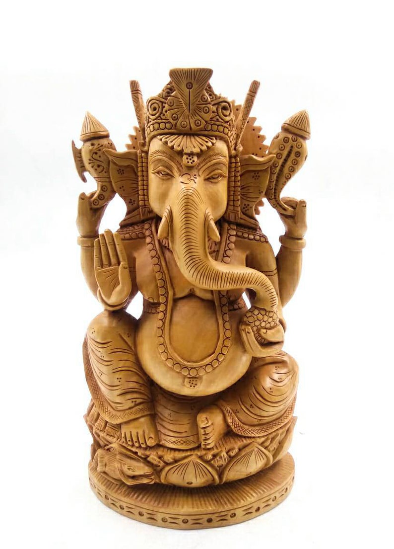 Lord Ganesha Statue Home Decor Hindu Temple Ganesha Idol - Etsy