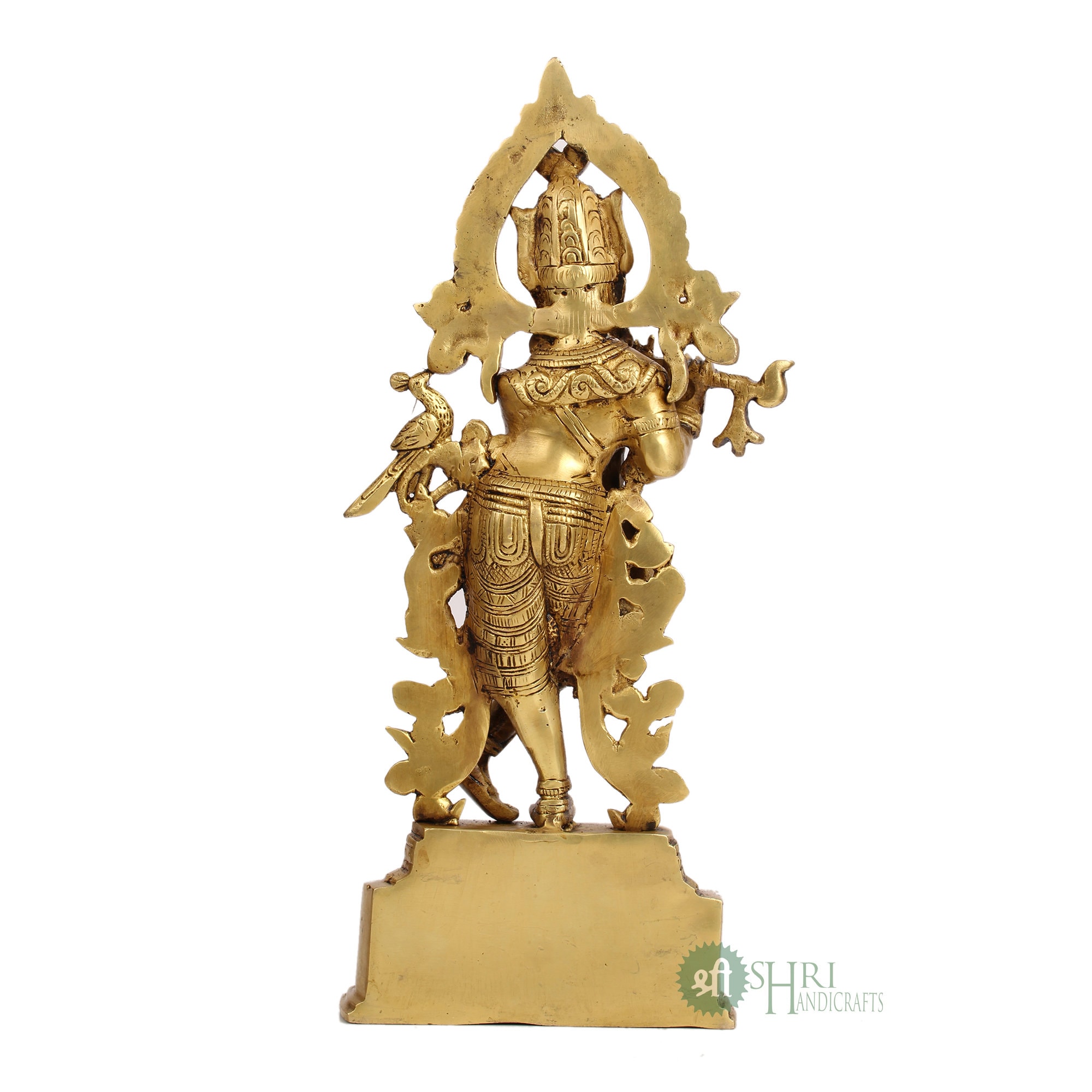 Brass Krishna Statue Hare Krishna Statue God Of Lover Etsy