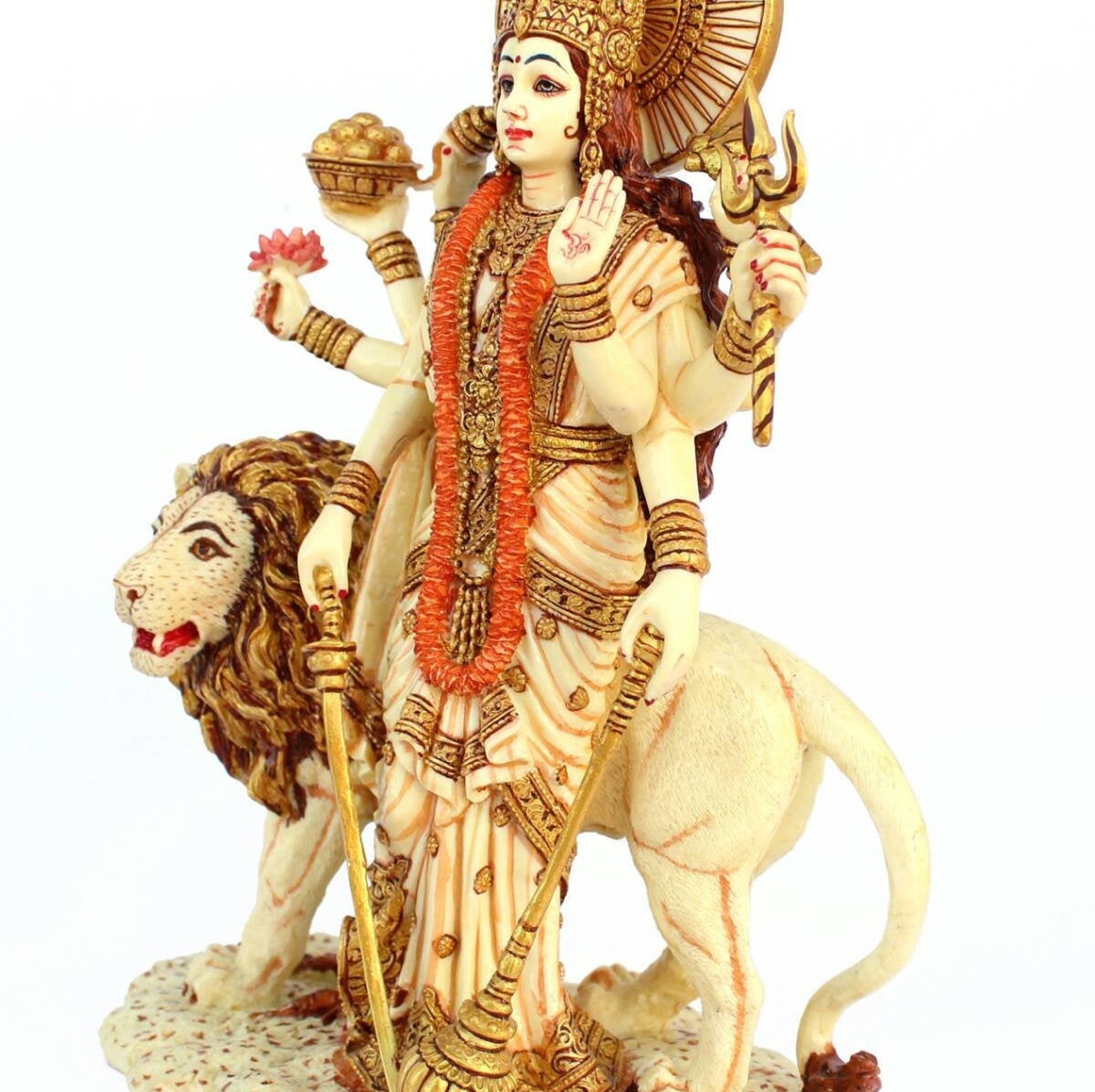 Durga Maa Statue Amba Idol Shaila Putri Kali Sculpture Durga | Etsy