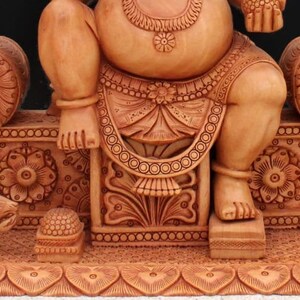 Lord Ganesha Statue# Exclusive Ganesha Sitting Statue| Good Luck God ...