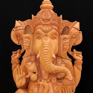 Lord Ganesha Statue# Ganesha Figurine# Temple Decor# Ganesha Sculpture ...