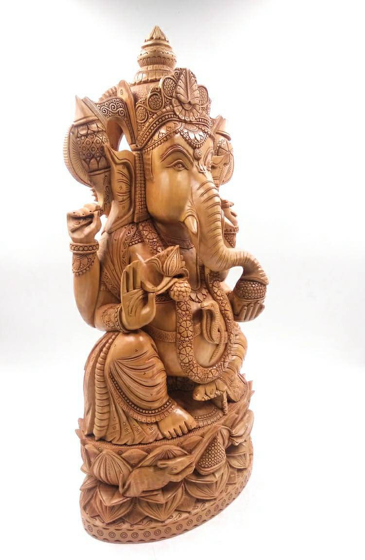 Lord Ganesha Statue Ganesha Figurine Temple Decor Ganesha | Etsy