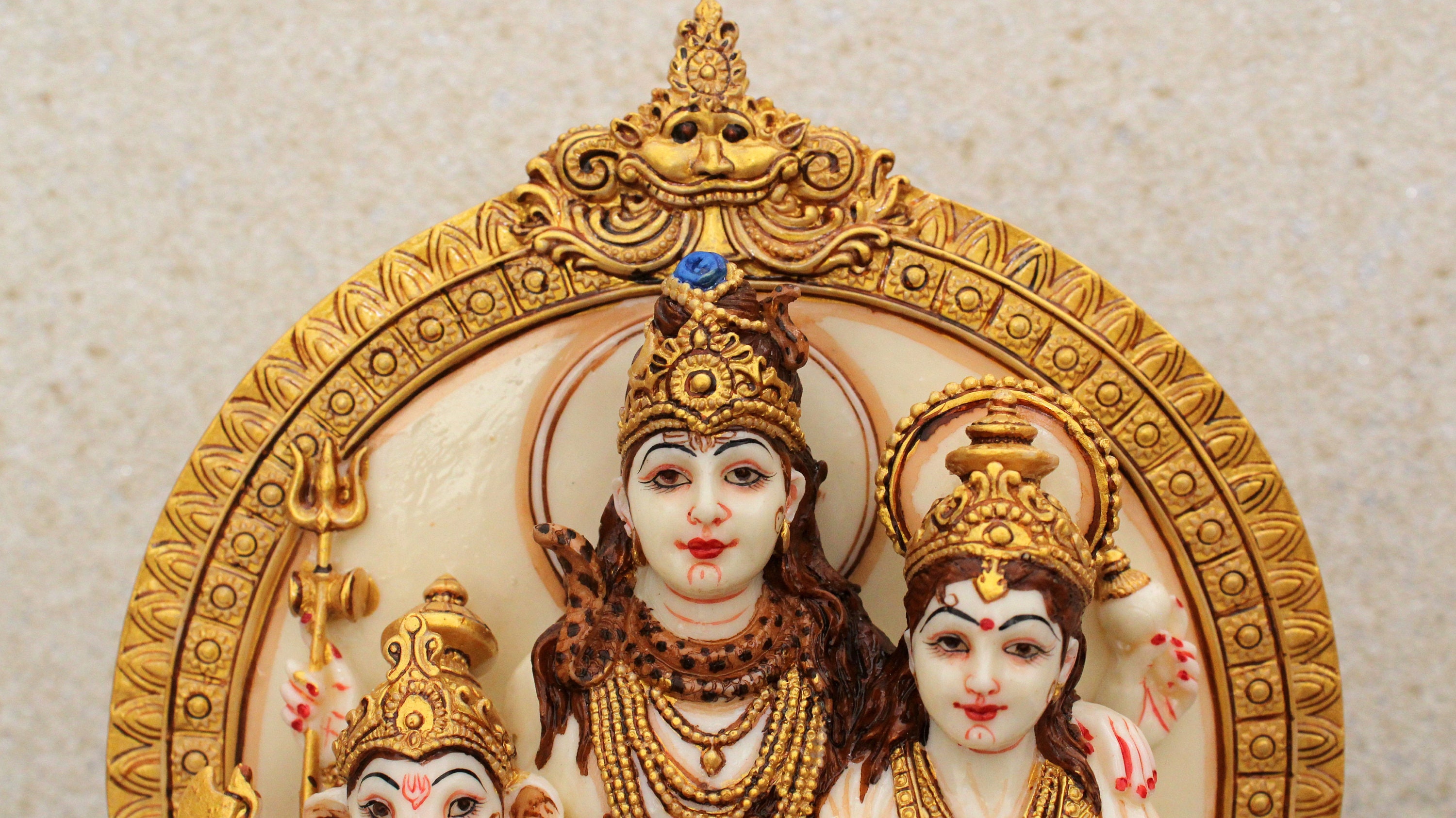 Lord Shiva Parivar Moorti Indian God Figure Mahadev Hindu Idol - Etsy ...