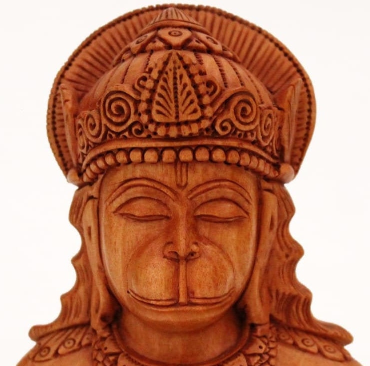 Lord Hanuman Statue Religious Gifts Rambhakta Pavanputra | Etsy