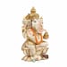Handmade Resin Lord Ganesha Statue Sitting Gold Painted - Etsy
