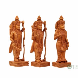 Ram Darbar Statue Mandir Hindu God Lord Rama, Lord Laxman Goddess Sita ...