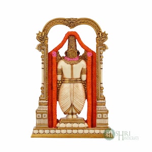 Tirupati Balaji, 21CM, Hindu God Sculpture Art Venkateswara Vishnu ...