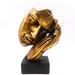 Creative Abstract Decor Statue Face Hand Statue Sculpture Home Office ...