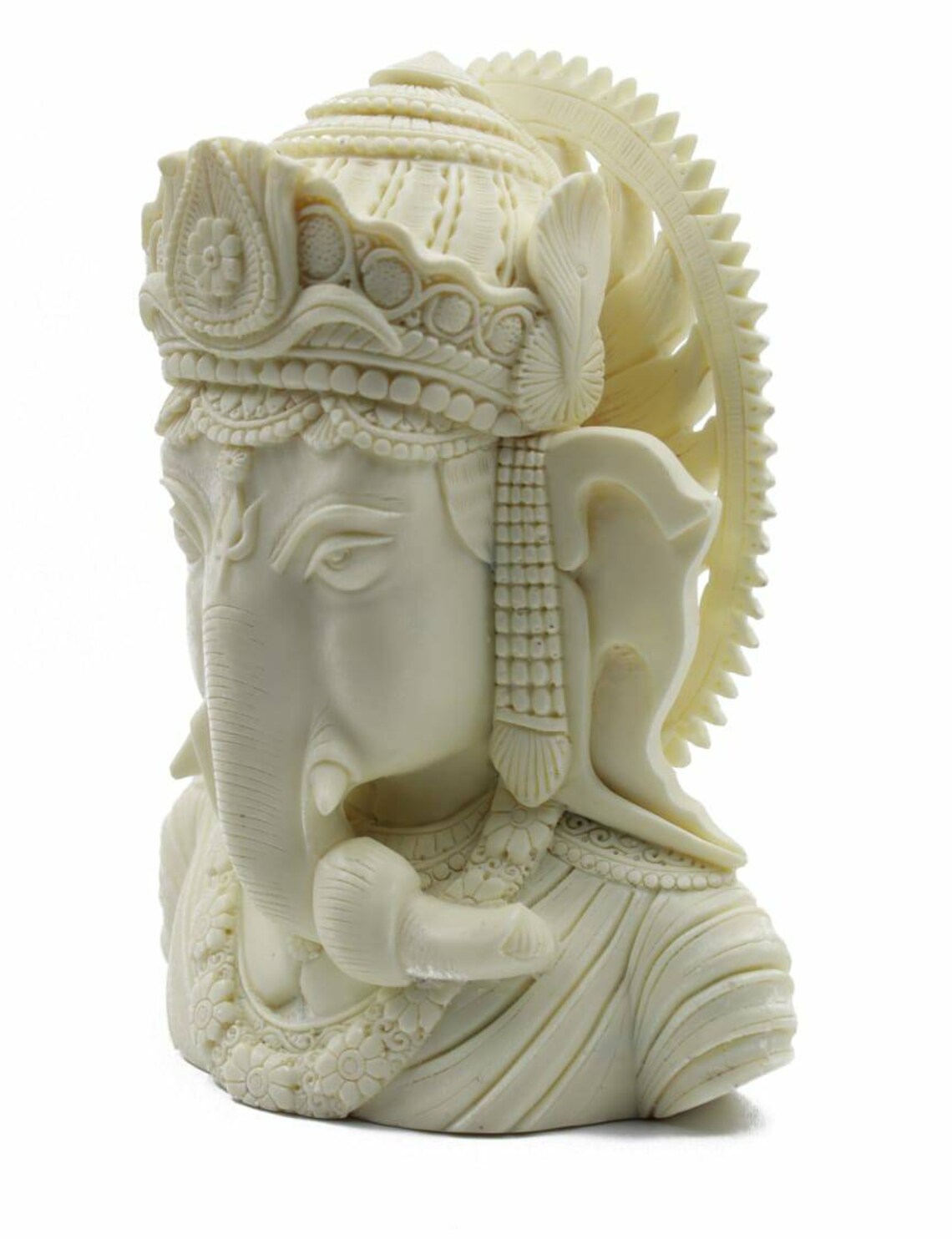 8 Lord Ganesha Statue Bust Ganesh Statue Good Luck | Etsy