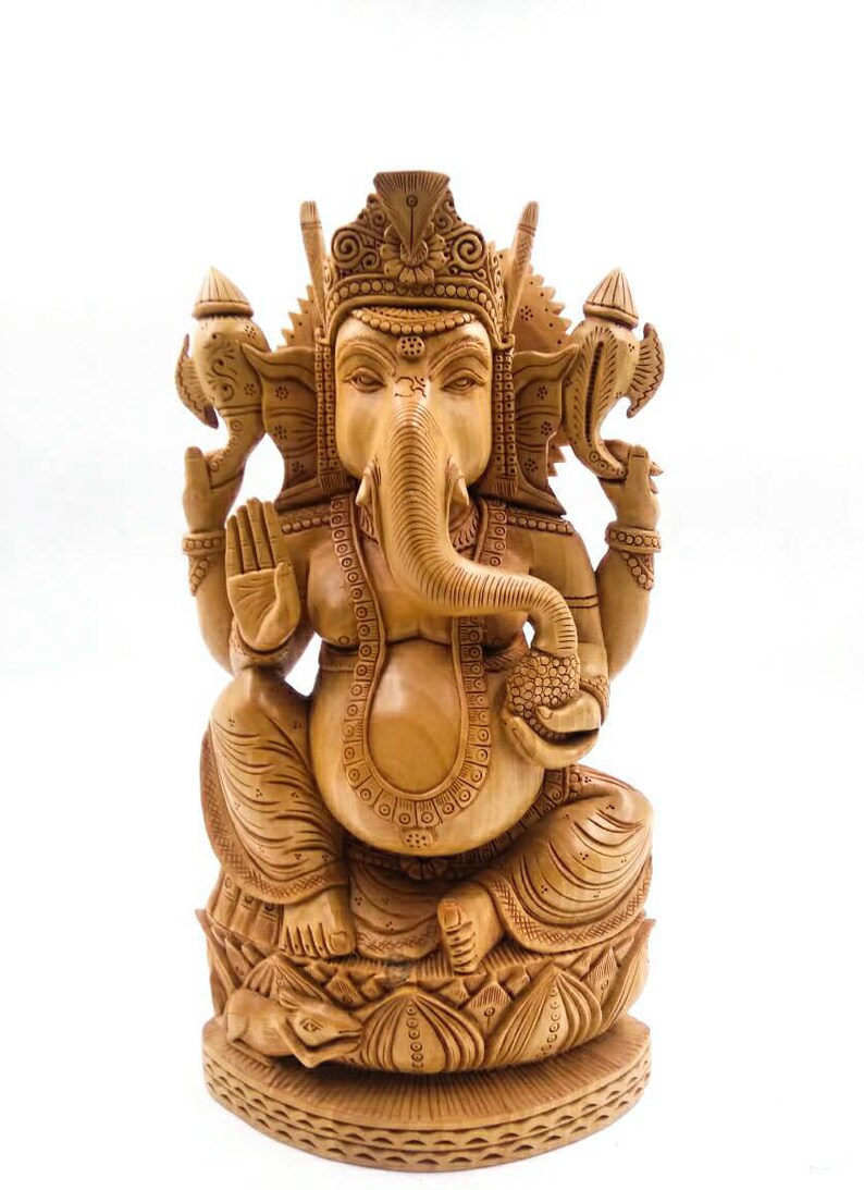 Lord Ganesha Statue Home Decor Hindu Temple Ganesha Idol - Etsy