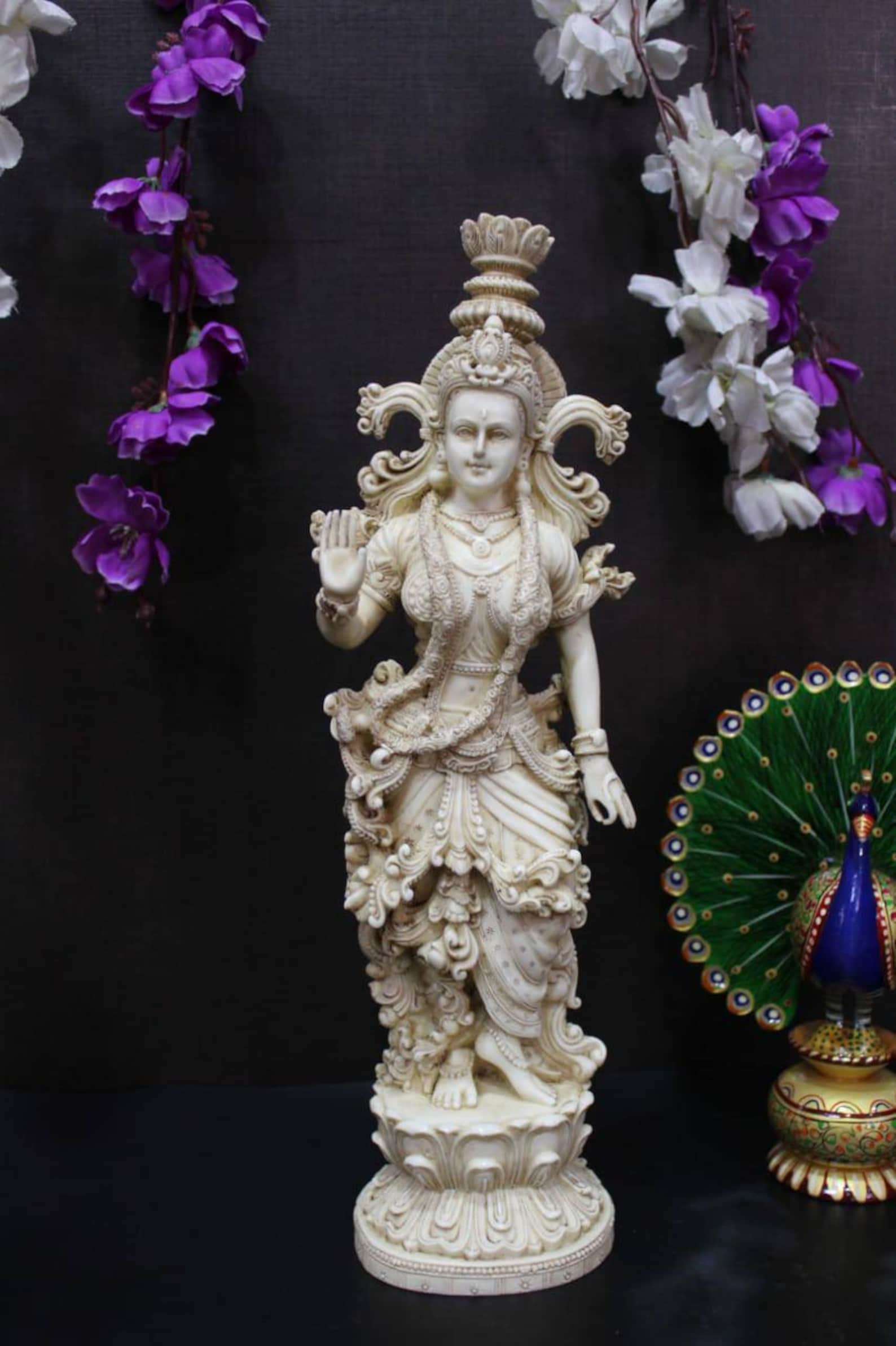 15 Radha Statue Goddess Radha Statue Radha Krishna - Etsy