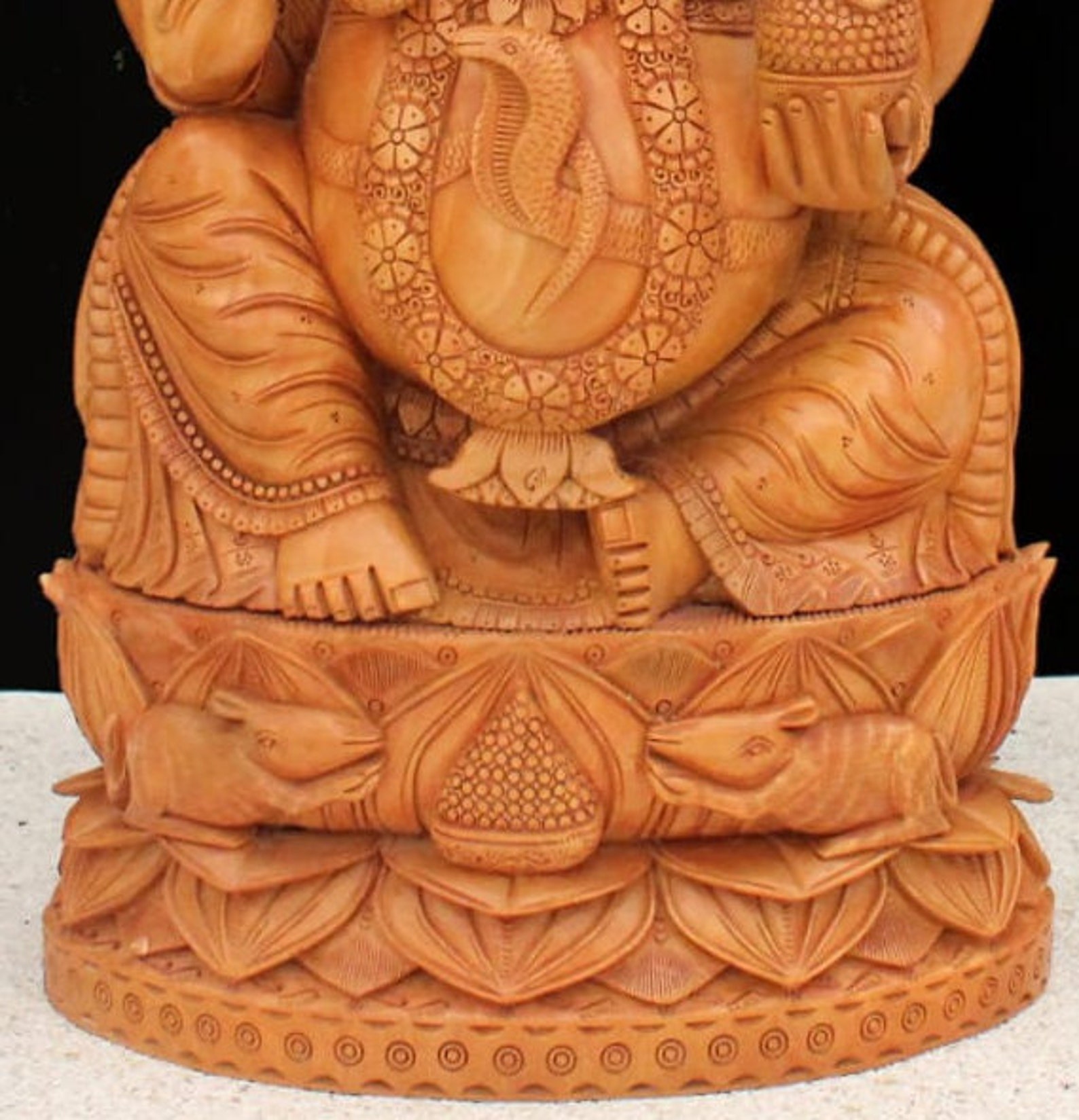 Lord Ganesha Statue Ganesha Figurine Temple Decor Ganesha | Etsy