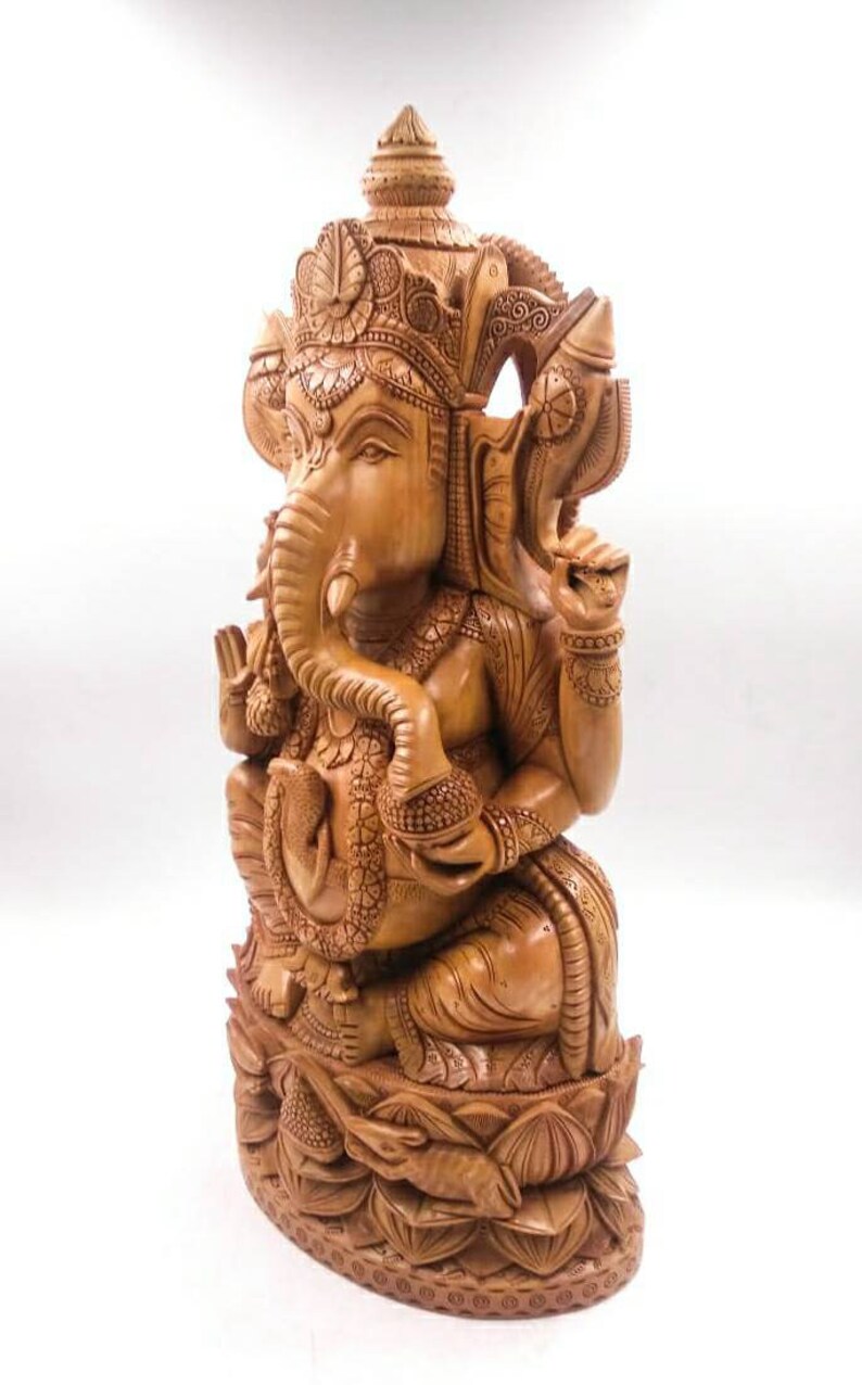 Lord Ganesha Statue Ganesha Figurine Temple Decor Ganesha | Etsy