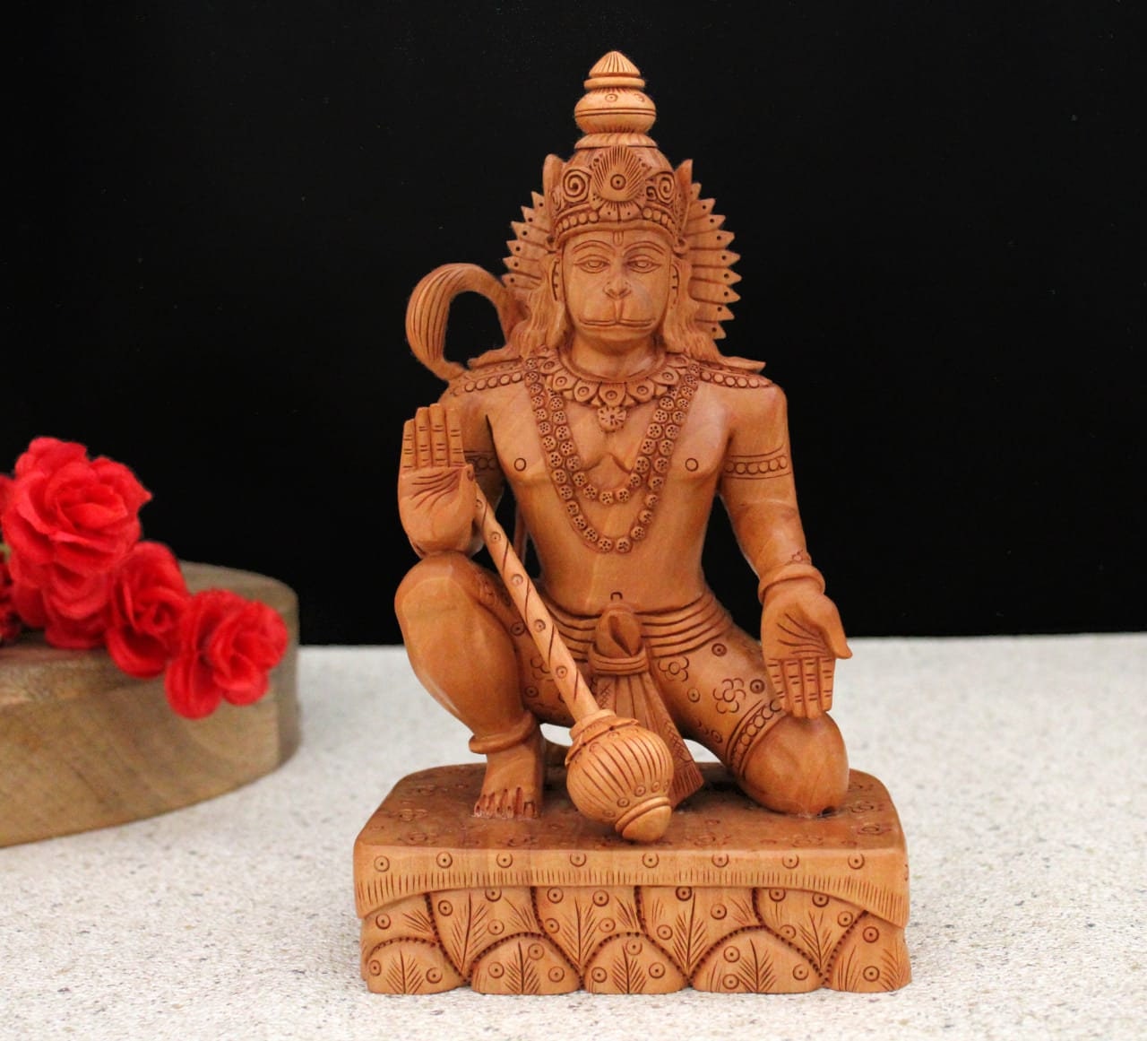 Bajrangbali Temple Decor Indian God of power Devotion Celibacy Lord ...