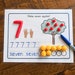 Numbers Play Doh Mat Set, 1-10 Matching, Toddler Math Counting Activity ...