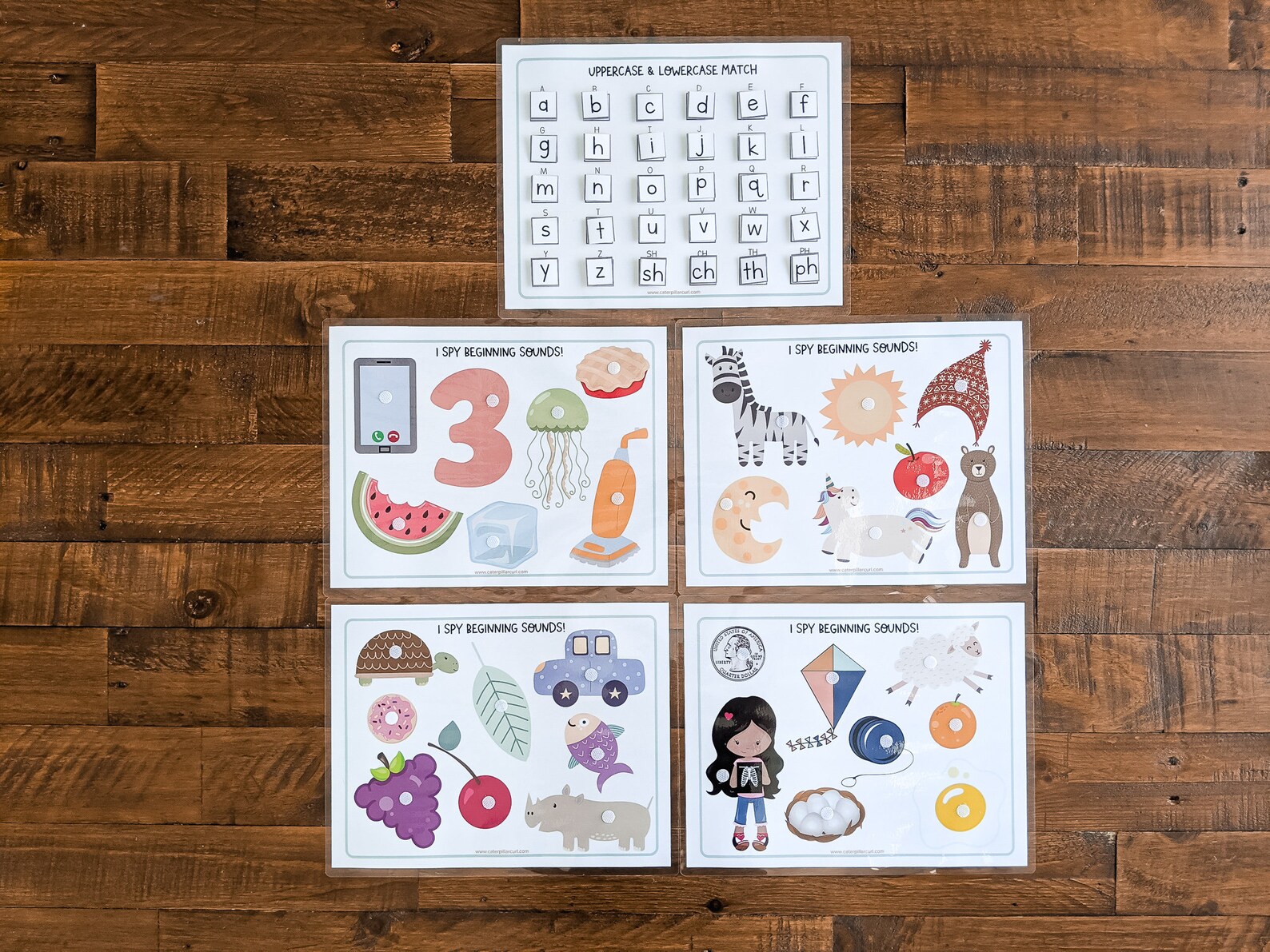 I SPY Beginning Sounds Phonemic Awareness Printable Alphabet Game ...