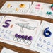 Numbers Play Doh Mat Set, 1-10 Matching, Toddler Math Counting Activity ...