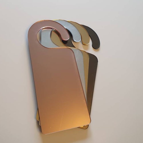 Acrylic Door Hanger Shape Perspex. Blank Craft Multiple - Etsy UK