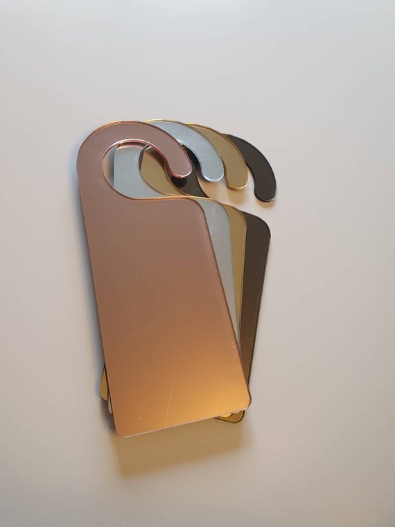 Acrylic Door Hanger Shape Perspex. Blank Craft Multiple | Etsy