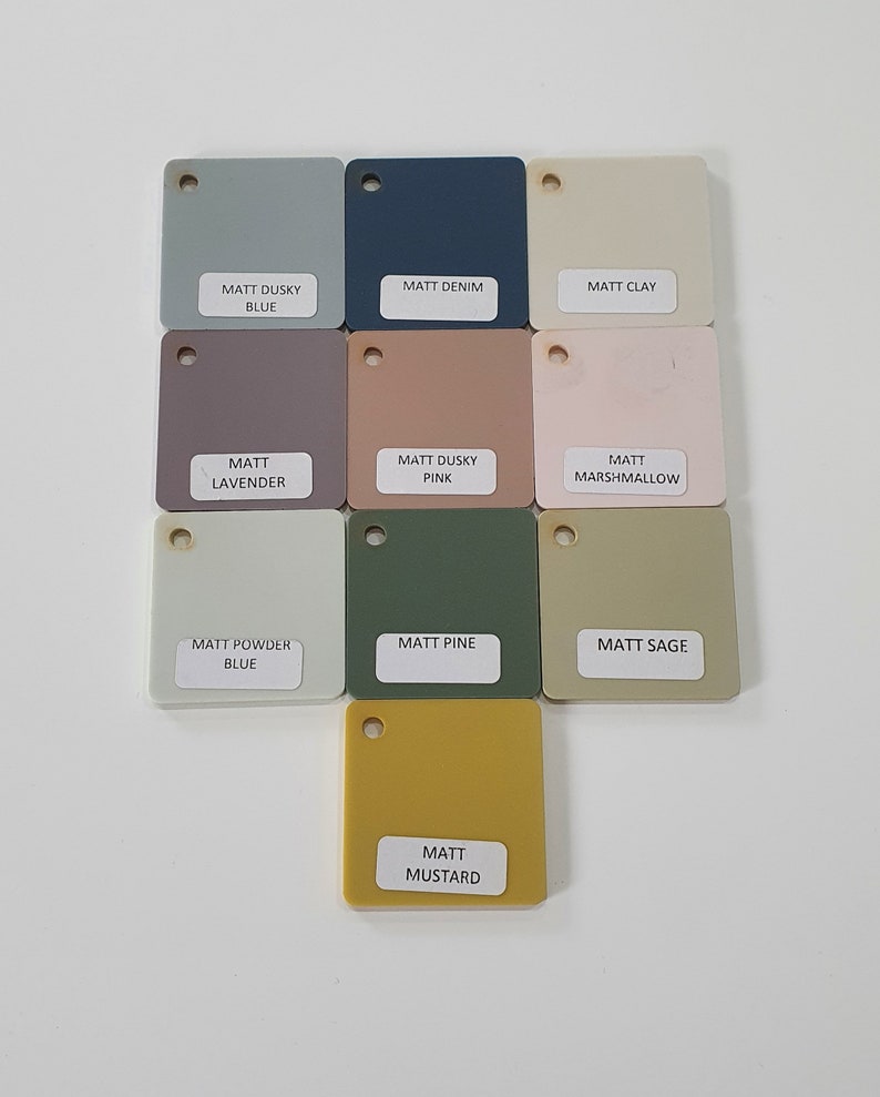 Acrylic Door Hanger Shape Perspex. Blank Craft Multiple | Etsy