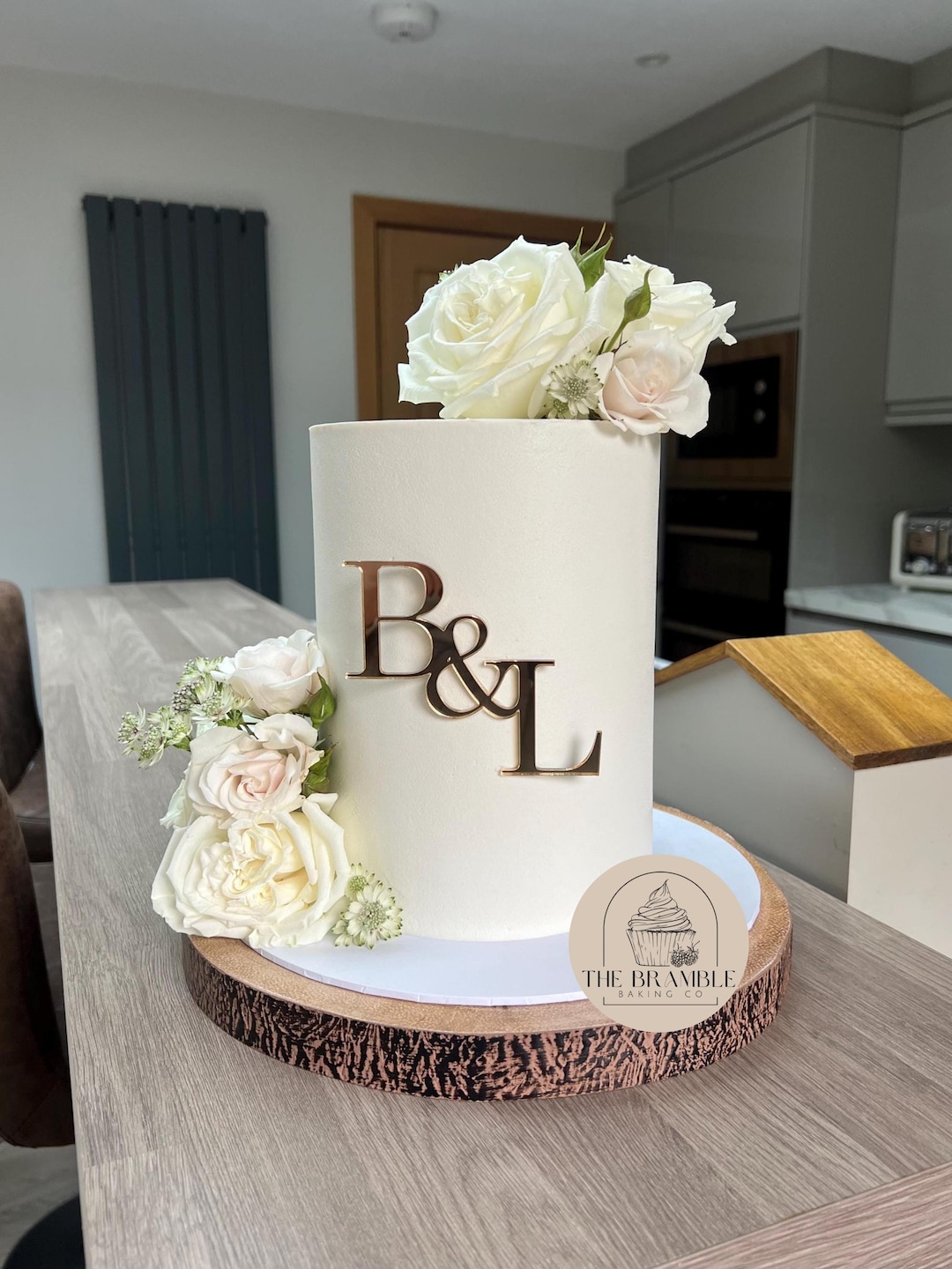 Acrylic Initials Cake Topper or Charm. Various Fonts, Colours & Sizes ...