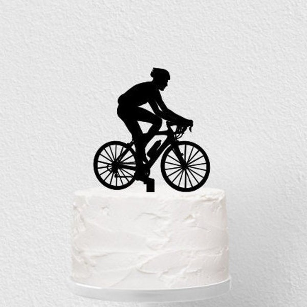 Bike Cake Topper - Etsy UK