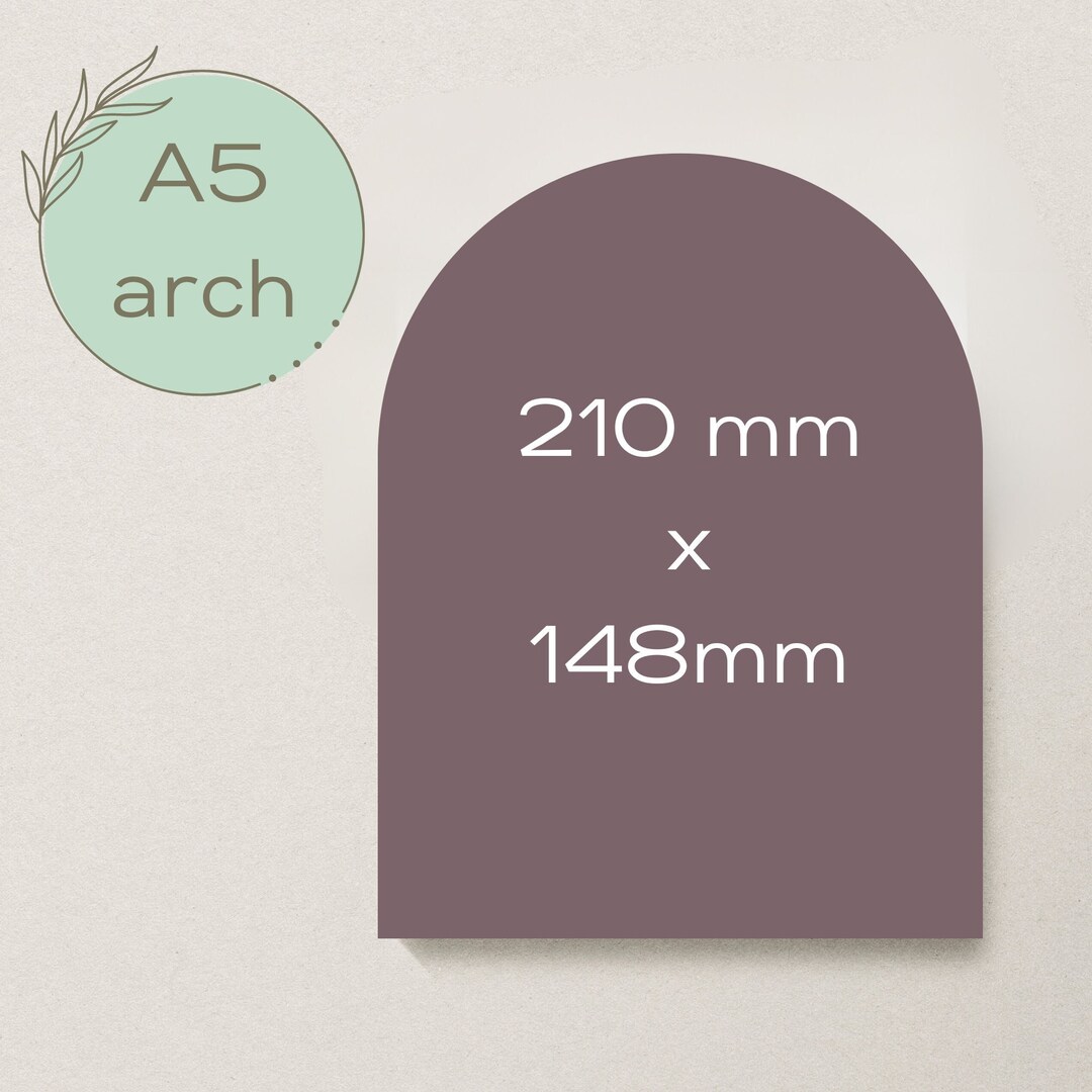 A5 Arch Sheets Various Colours and Quantities Available 210mmx148mm ...