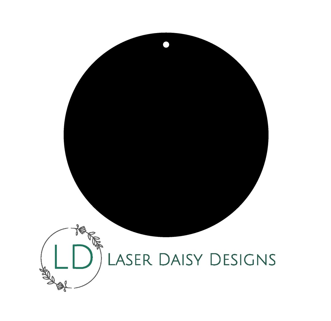 3mm Mirror Acrylic Circle Disc Shape Craft Blank. Multiple Size and ...