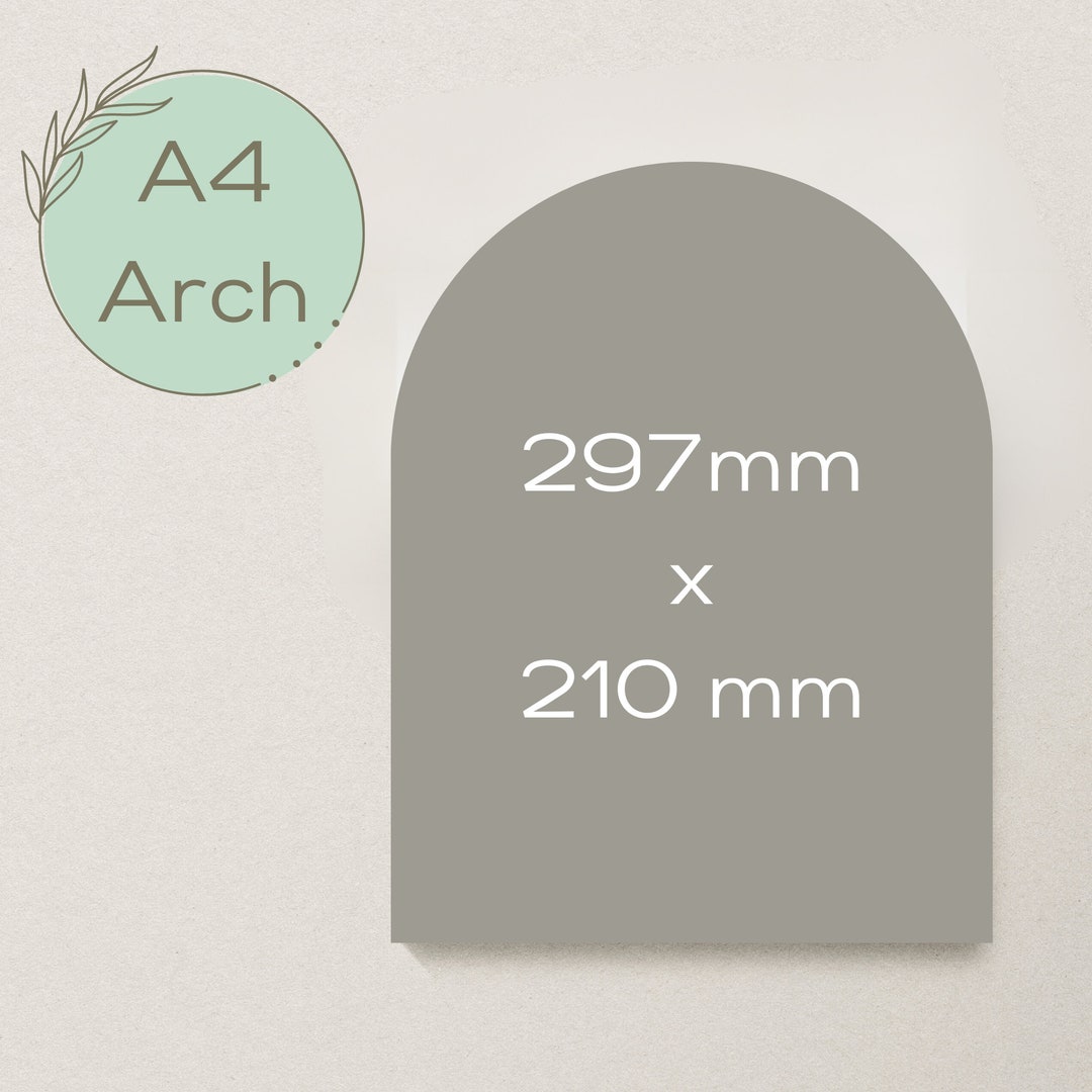 A4 Arch Sheets Various Colours and Quantities Available 297mmx210mm - Etsy