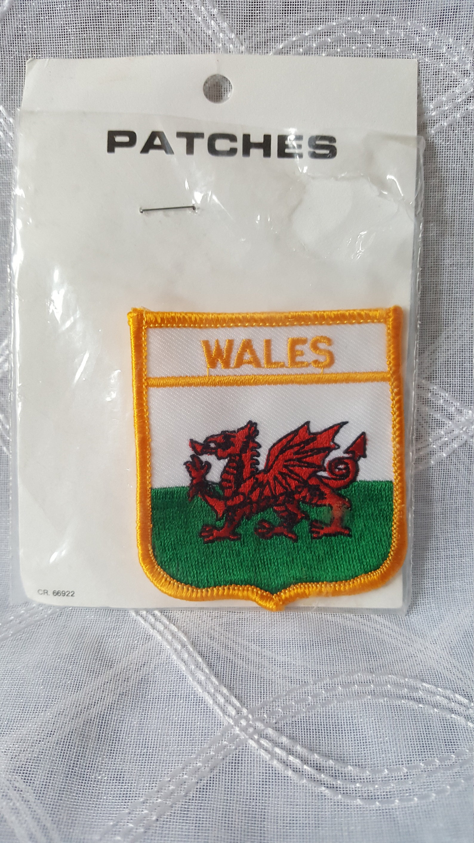 Wales Fabric Patch Sew on Welsh Red Griffon Badge Symbol of Wales Red Dragon Patch - Etsy UK