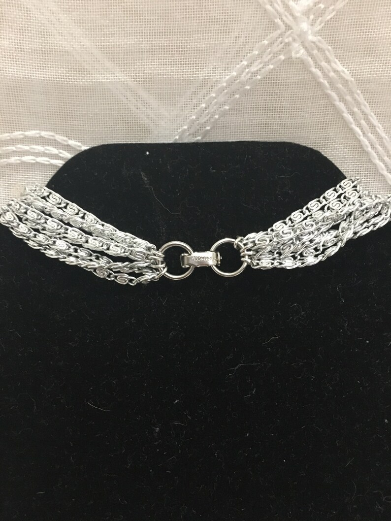 Vintage Sarah Coventry Jewelry Set Silver Tone Multi Chain - Etsy