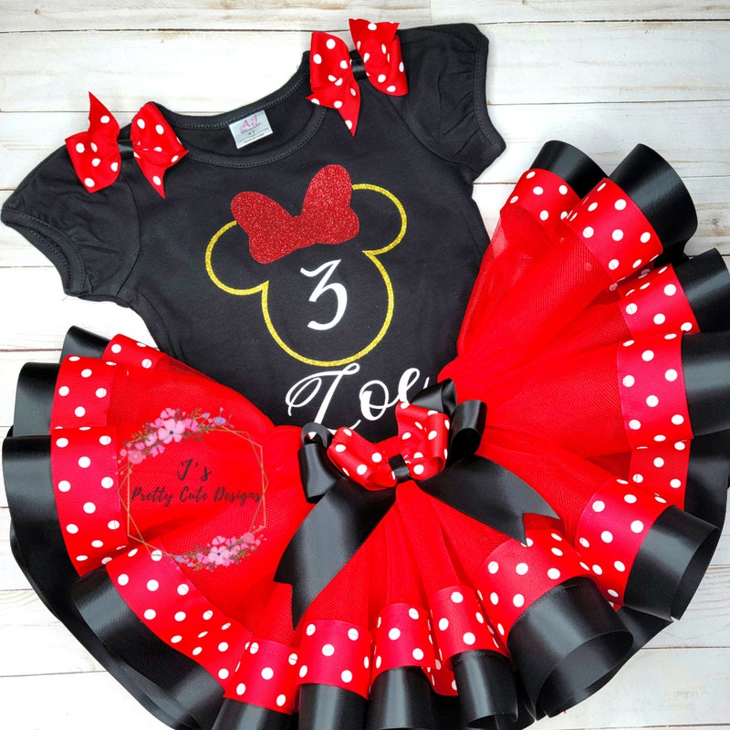 Minnie Mouse Tutu - Etsy