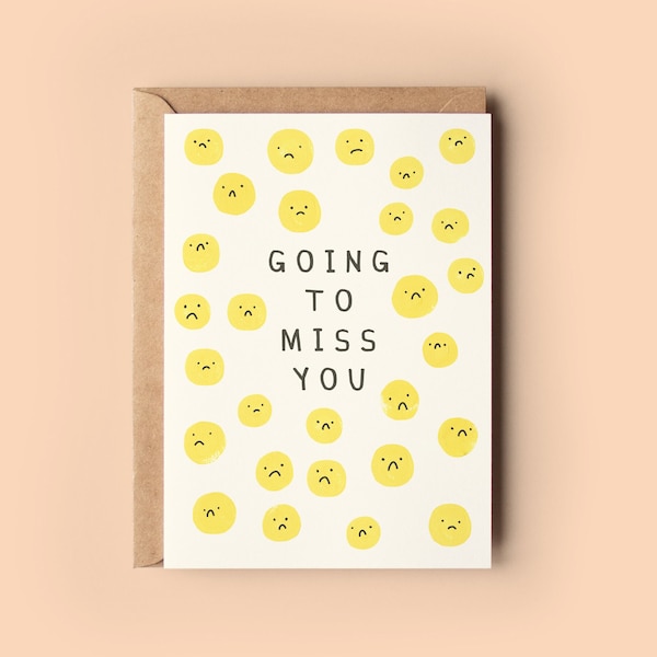 Goodbye Friend Card - Etsy