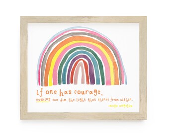 Maya Angelou Quote | Etsy