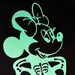 Skeleton Minnie Glow in the Dark Minnie Skeleton Halloween | Etsy