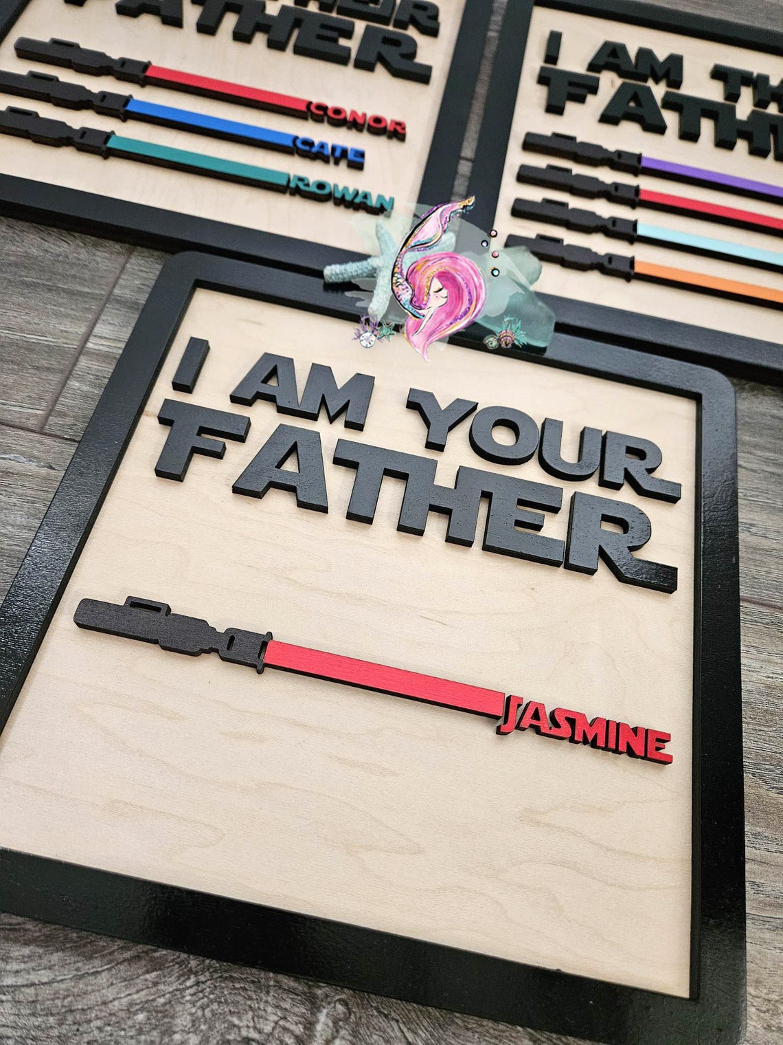 I Am Their Father Sign, I Am Your Father Sign, Father's Day Custom Sign ...