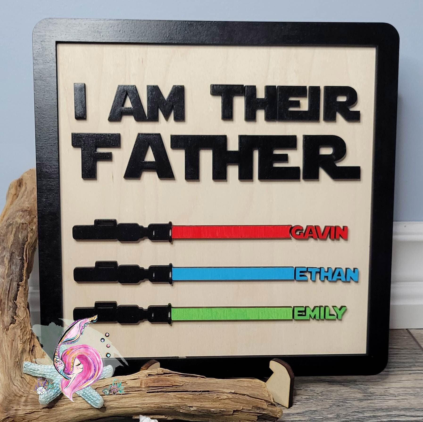 I Am Their Father Sign I Am Your Father Sign Father's - Etsy Canada